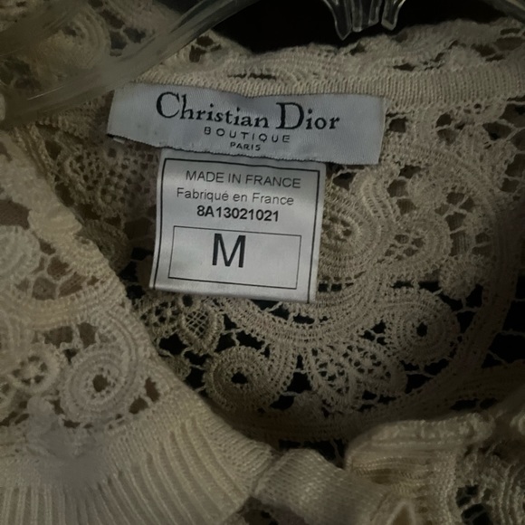 Dior | Dresses | Christian Dior Lace Ready To Wear Dress | Poshmark